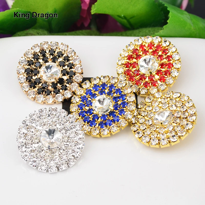 New-Arrival-Sparkly-Rhinestone-Buttons-27MM-3PCS-Lot-For-Clothes-Coat ...