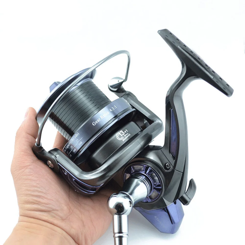 Fishing Spinning Reel Coil 9000 Saltwater High profile Upscale Boutique ...