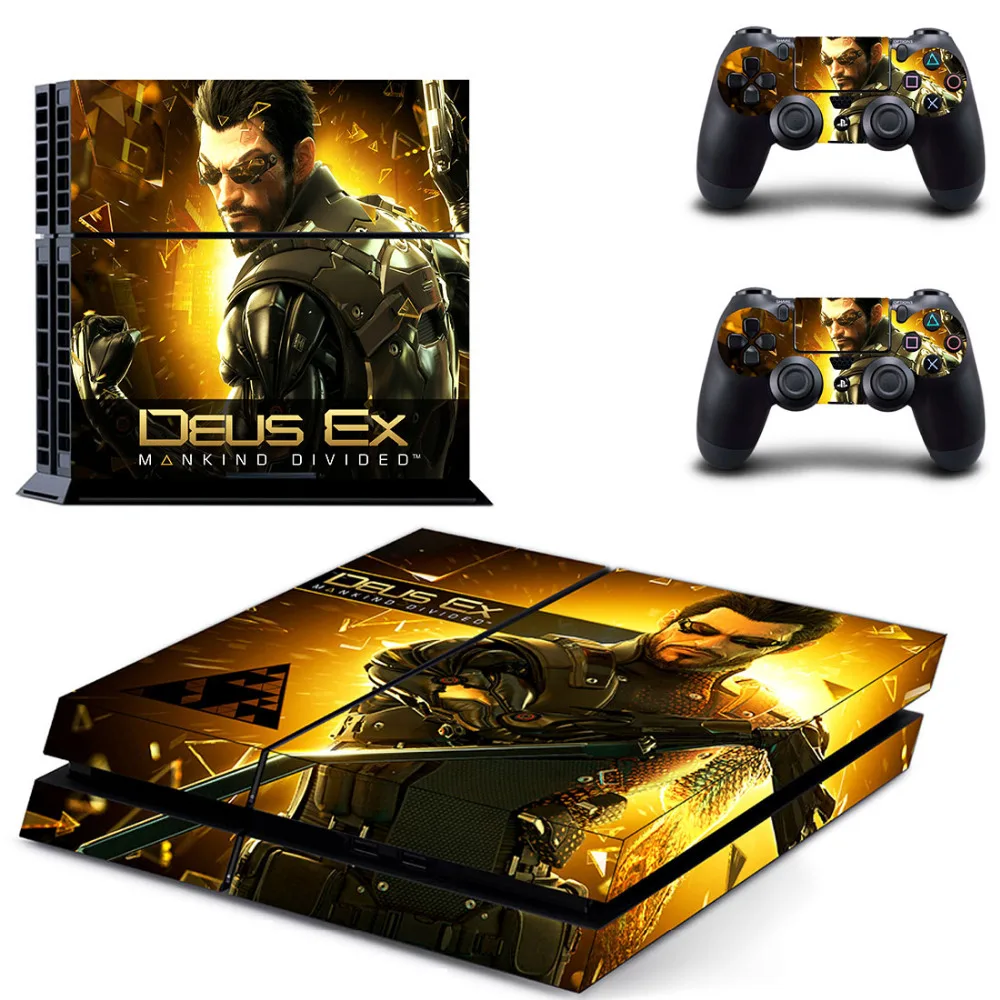 Deus Ex Mankind Divided PS4 Skin Sticker - ConsoleSkins.co