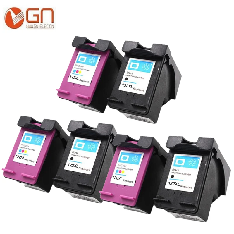 GN for hp 121XL Ink Cartridge Replacement for hp 121 for HP Deskjet ...