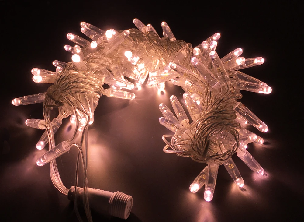 32,8ft розовое Золотое освещение светодиодный струнный Открытый ...