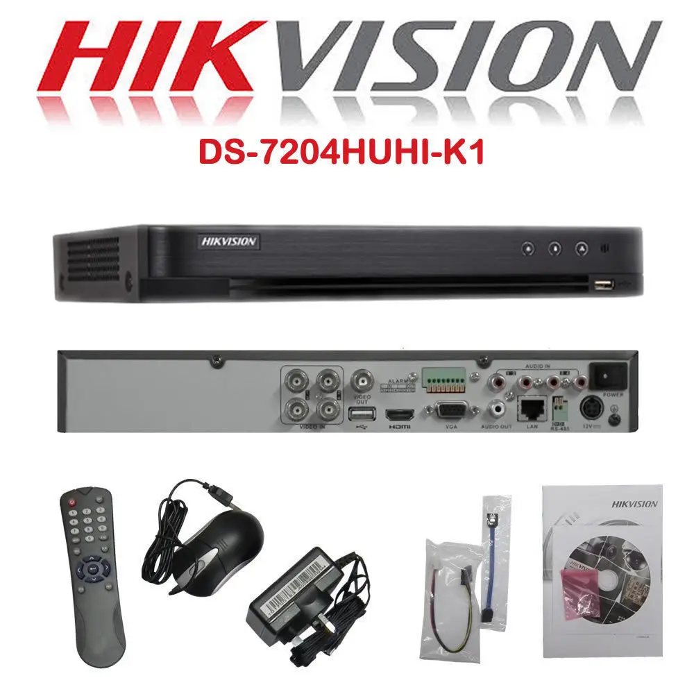 4 Channel Hikvision Dvr Turbo Hd 1080p Digital Video Recorder Ds ...