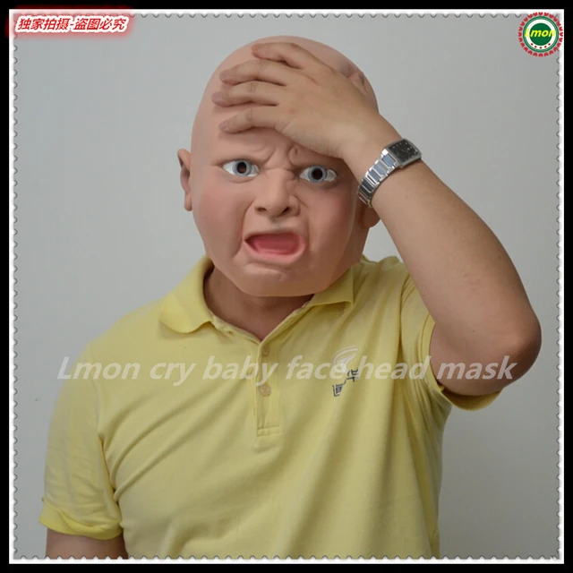 Angry Baby Face Mask