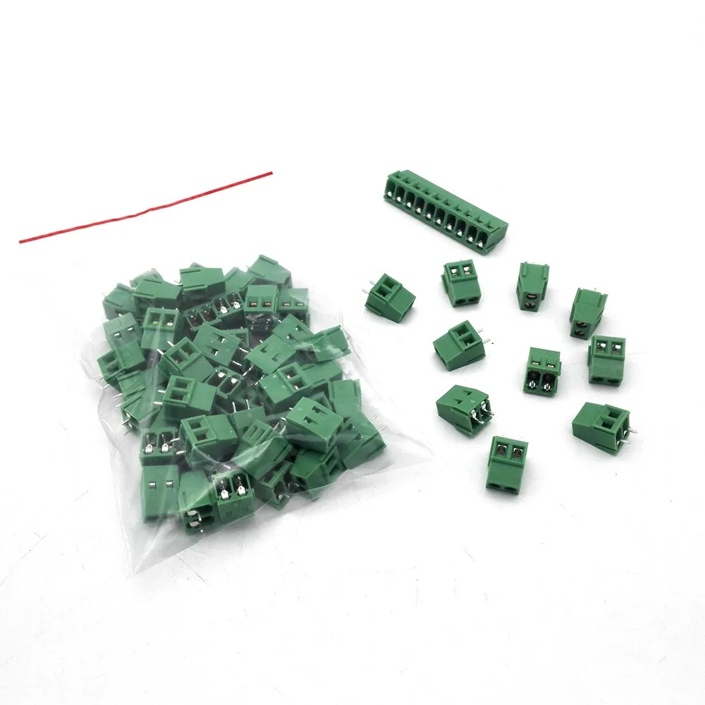 10-Pcs-5Mm-2-Pins-2-P-2-Pins-Pcb-Screw-Terminal-Block-Connectors-300V ...
