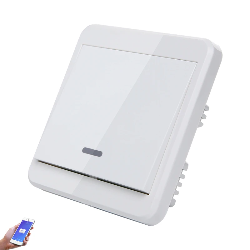 KTNNKG UK Standard AC 110V 220V 1CH Wifi Touch Switch Wall switch Smart ...