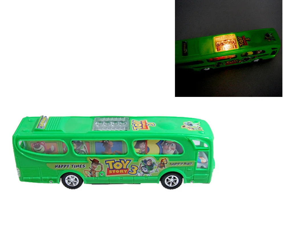Fashion Toy Story 3 Super Bus with Light & Sound Effects Toy Vehicle ...