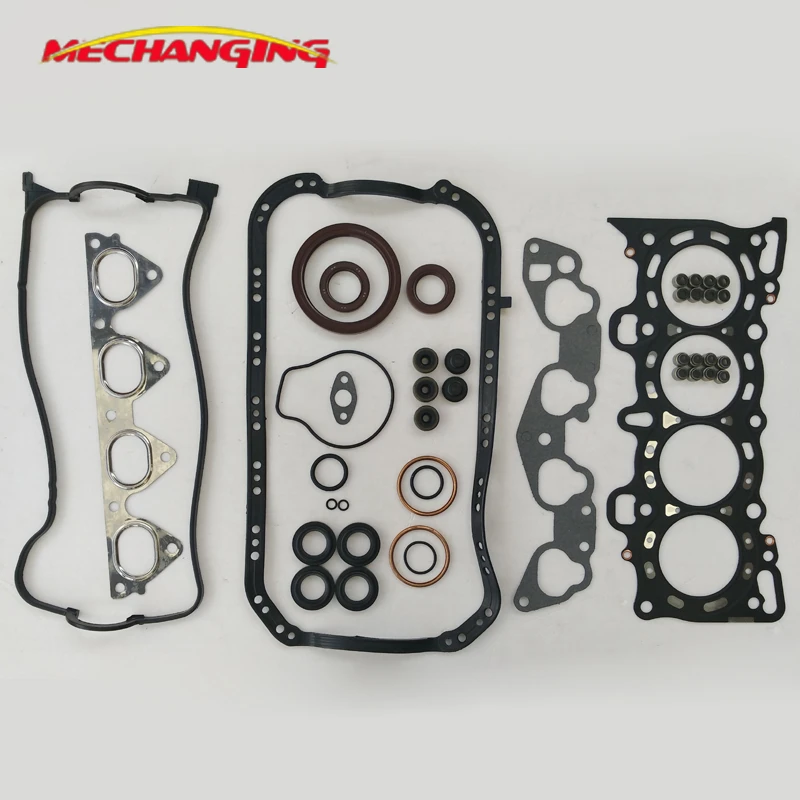 For HONDA CIVIC 1.6L Full Engine seal Gasket Set D15Z1 D16A6 D16Z6 ...