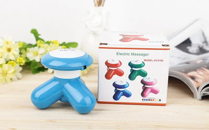 Usb Massage Ball Triangle Gadgets Man Women Mini Electric Leg Neck And Multifunctional Vibration