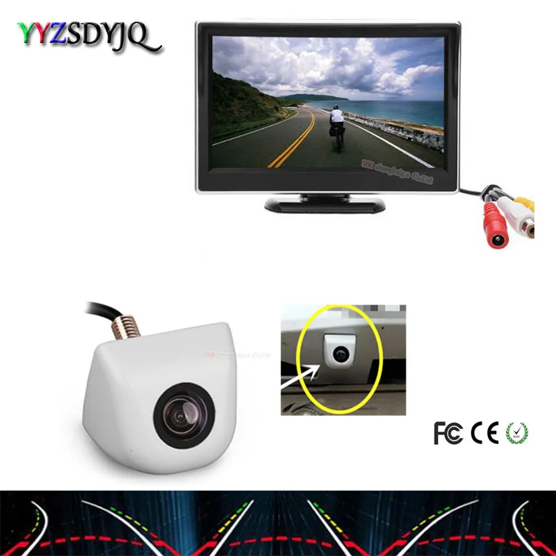5 TFT LCD Monitor Car Rear View System Parktronic cam Intelligent ...