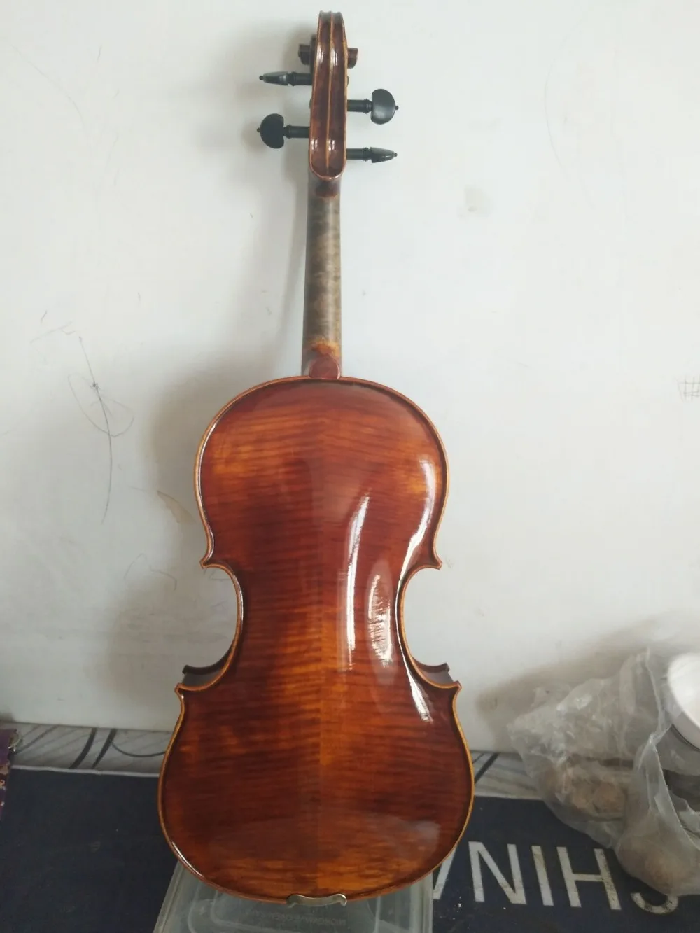 Master 16" Viola Amati Model Nice Flamed Maple Back Side Old Spruce Top ...