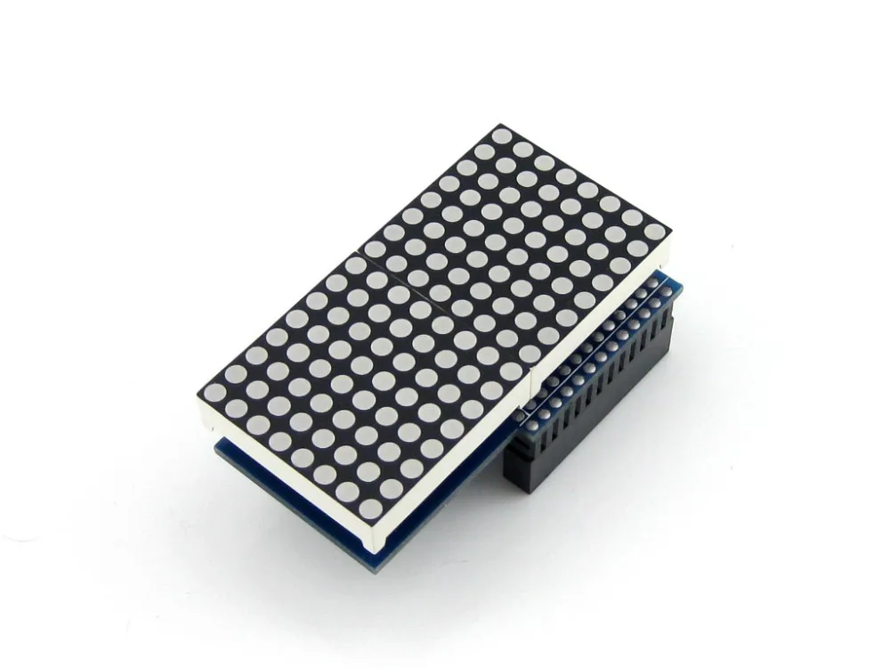 Waveshare MAX7219 Control Red 8x8 DOT LED Matrix Display Designed for ...