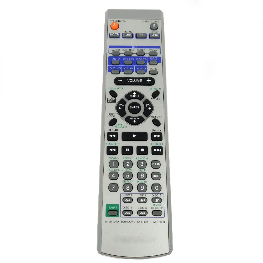 Original Remote Control For Pioneer Home Theater/dvd Axd7353 For Xv ...