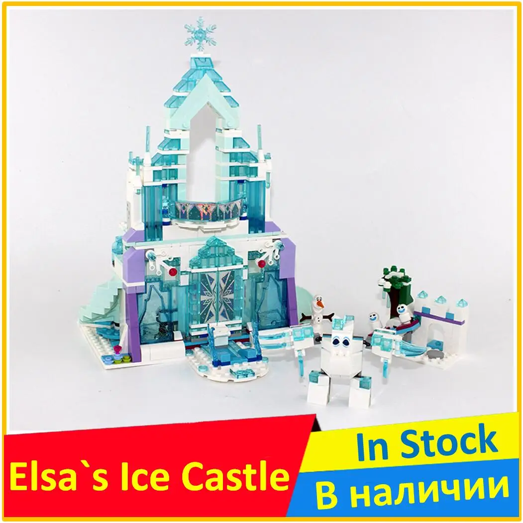 The Elsa`s Magical Ice Castle 41148 Building Blocks Model 25002 ...