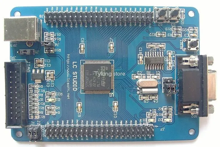 Купить F55a Cortex м3 рукой Stm32f103vbt6 мини Stm32 развития доска в интернет магазине с