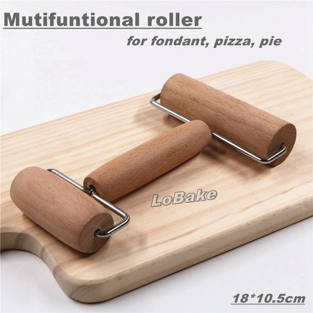 Christmas Rolling Pin Embossed WElinks Snowflake Pattern Wooden Rolling ...