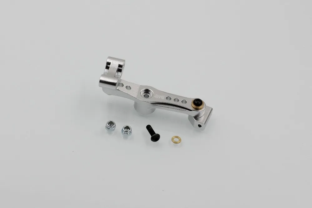 Gtb Racing Cnc Machined Alloy Throttle Push Rod Arm For Losi 5ive T .km ...