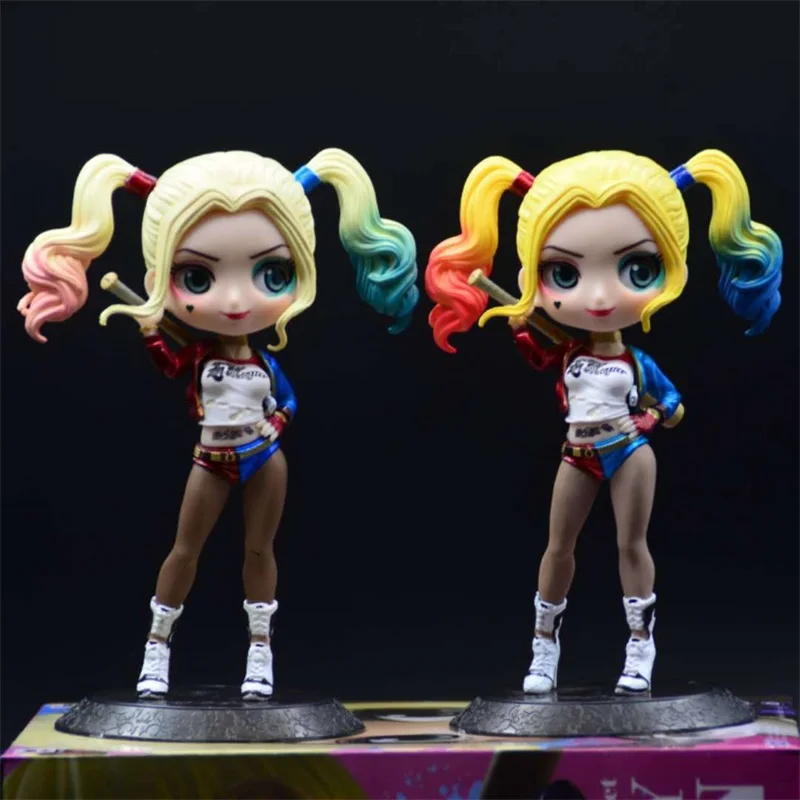 Movie Suicide Squad Qposket Harley Quinn Action Figure 2 Colors Cute