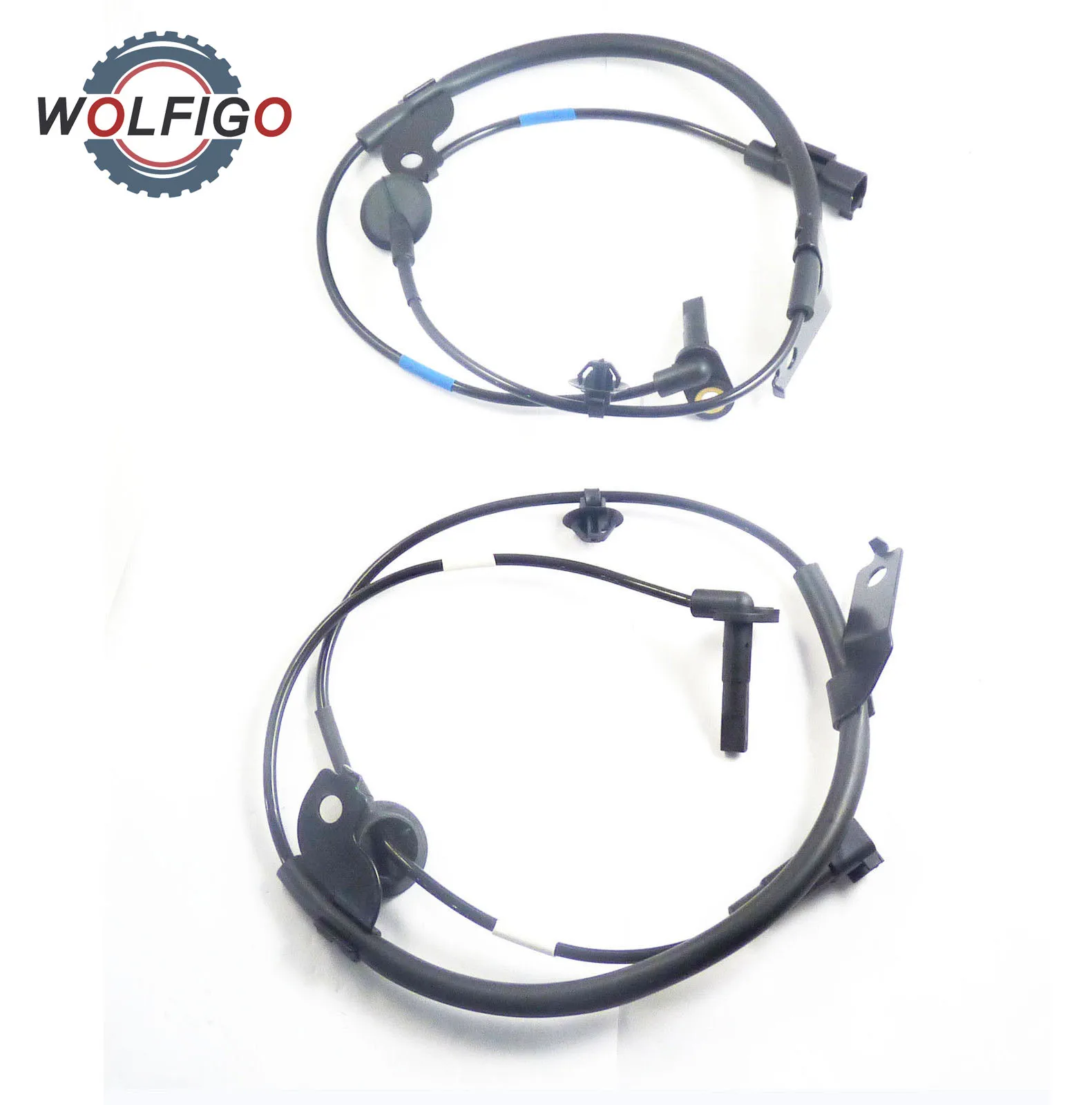 WOLFIGO Front left & Right ABS Wheel Speed Sensor 4670A576 4670A575 For ...