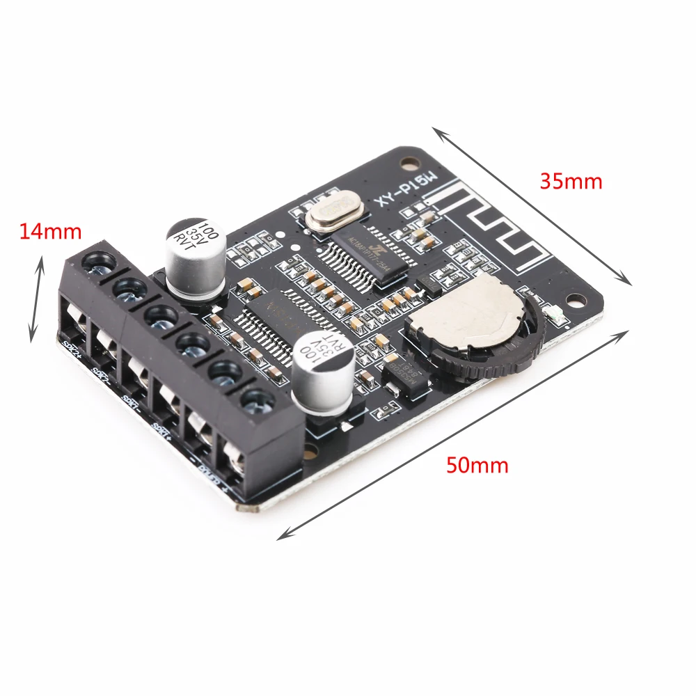 Stereo Bluetooth Module Power Amplifier Dual-Channel Board 12V 24V 10W ...