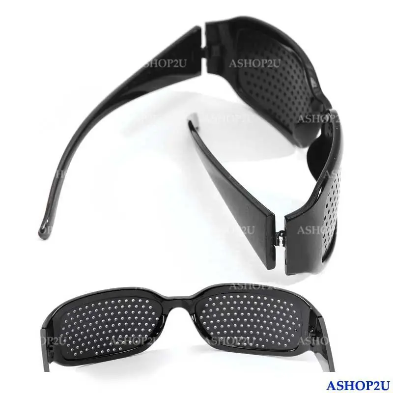 20xcheap Black Vision Care Pin Hole Eyeglasses Pinhole Glasses Eye