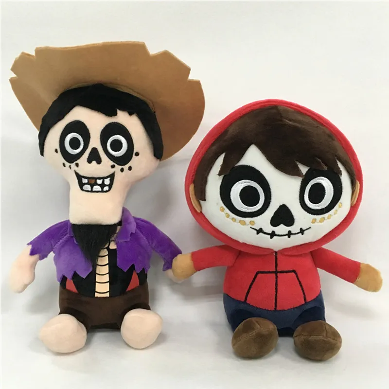 Disney Newest Hot Movies Monster Coco Plush Toys Miguel Hector Cute ...