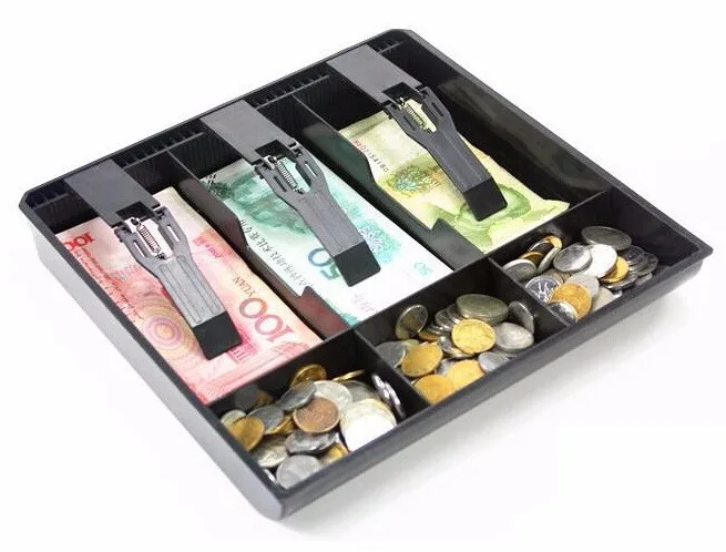 Money Counter case hard plastic case 6 Box new Store Use Money Classify ...