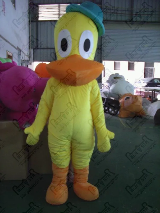 Yellow Duck Pato Mascot Costumes Pocoyo And Elly Costumes High Quality ...