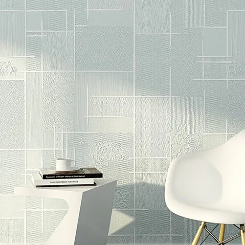 Modern Simple 3D Effect Texture Embossed Wallpaper