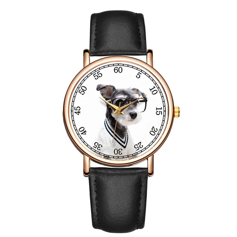 Lovely Watches Dog Dial Wrist Watches Woman Mens Watches Couple Watches ...