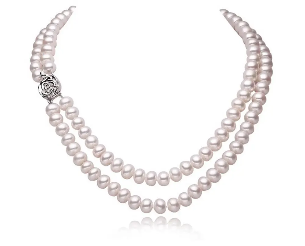 Buy Ashiqi Real Natural Freshwater Pearl Necklaces For