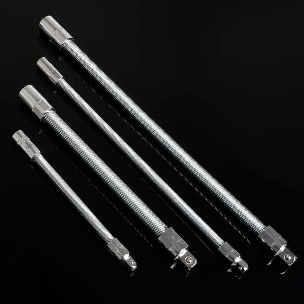 6/8/10/12" 3/8" 1/4" Hex Flexible Hose Screwdriver Extension Bit ...