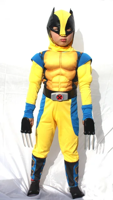 Aliexpress.com : Buy Hot Sale Free Shipping Children Wolverine Costume ...