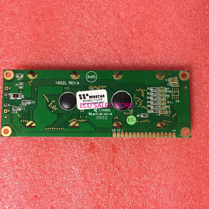WH602L1 WH1602L1-TTL-ET WH1602L1-TFH-JT 1602L REV.A E 243002 LCD ...