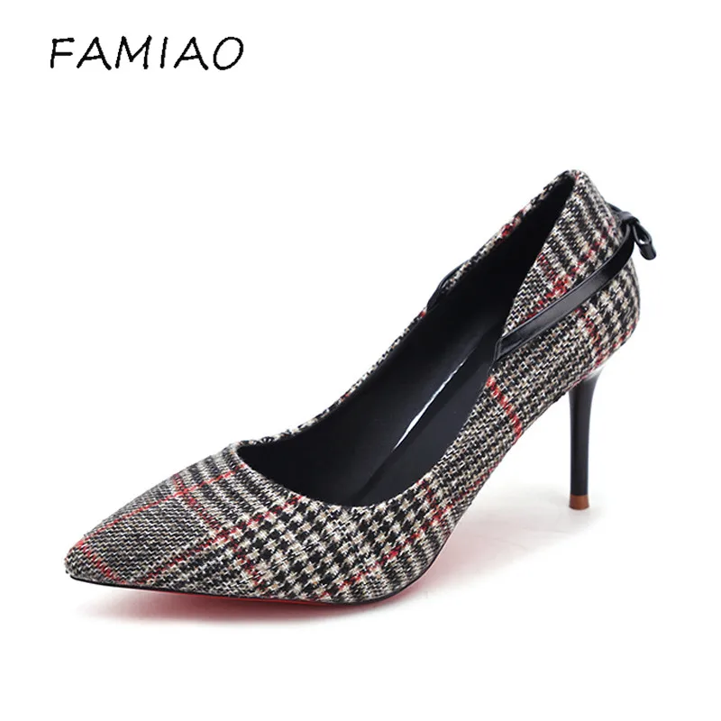 FAMIAO New Sexy Spring High Heels Women Fashion 2018 Pumps Female Party ...