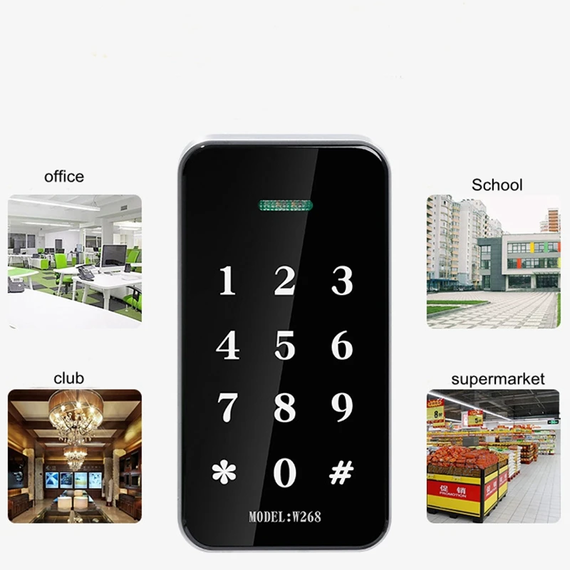 Digital Touch Keypad Lock Password Key Access Lock Electronic Security ...