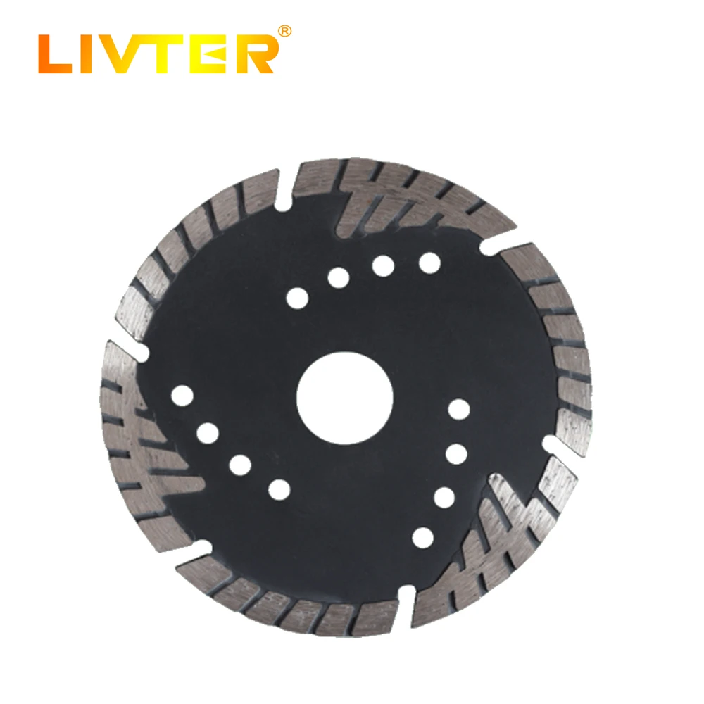 LIVTER Diamond Cutting Disc Granite Marble Saw Blade Turbo Diamond ...