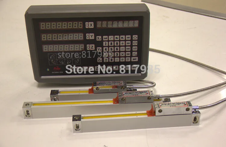 Best quality 9X42" 3 Axis digital readout DRO for milling lathe with ...