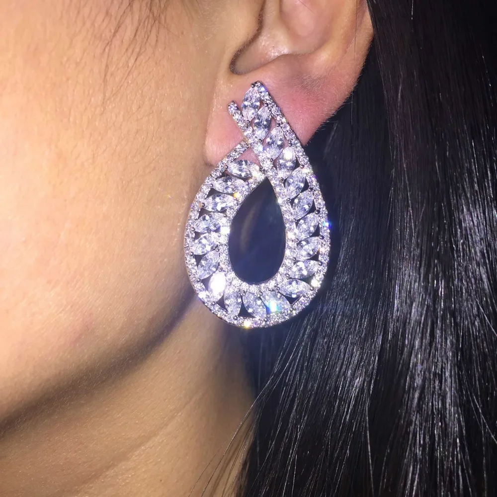 L4-3-W2-5cm-copper-AAA-cubic-zirconia-unique-elegant-cruve-design-stud ...