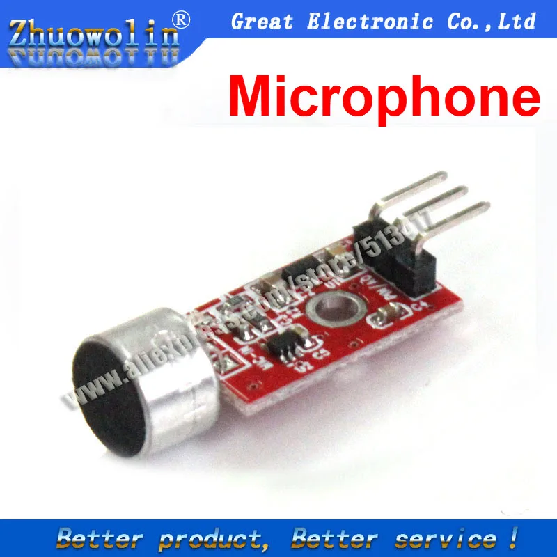1pcs MAX9812 Microphone Amplifier Sound MIC Voice Module 3.3V/5V for ...