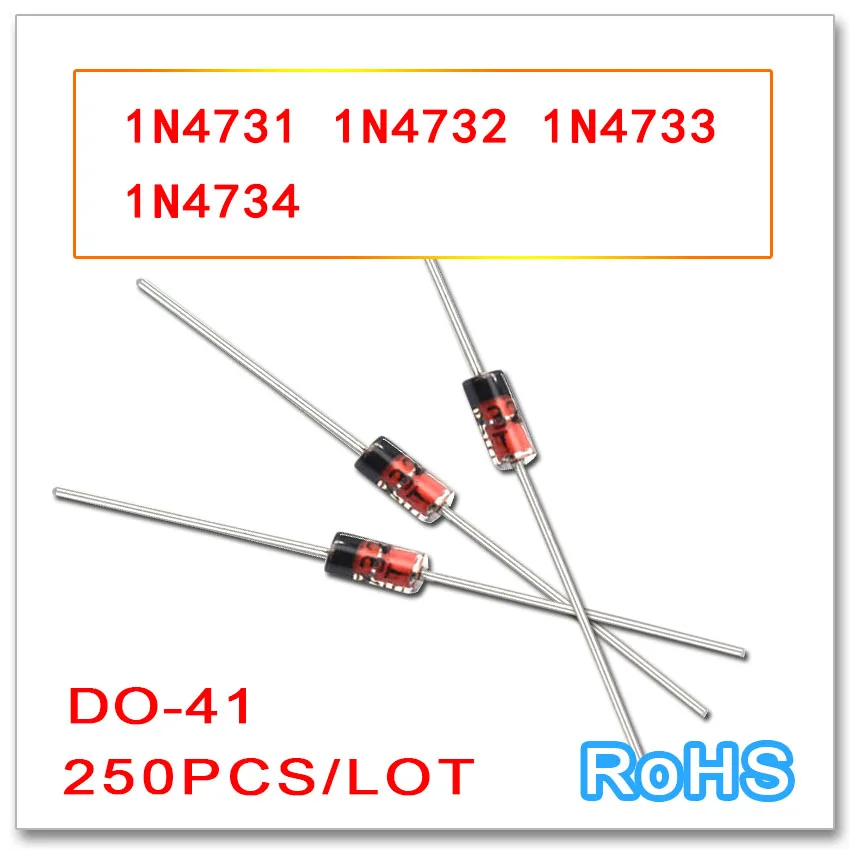 1N4751A 1N4751 Silicon Planar Power Zener Diode 1W 30V DO-41 (DO-204AL ...