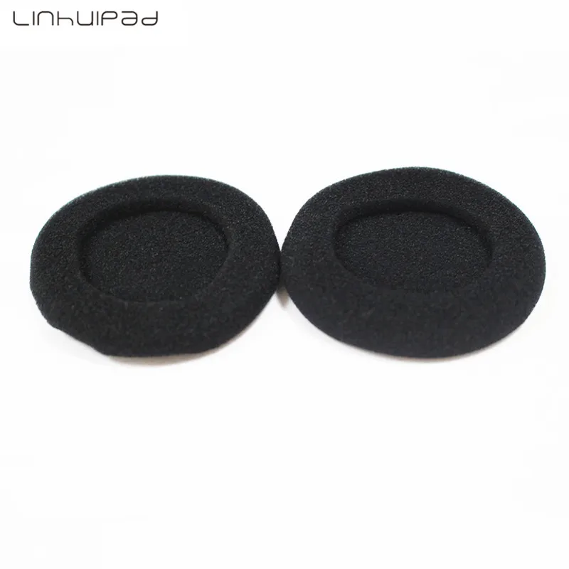 Linhuipad 500pcs/lot 55mm foam ear pad headset sponge cushion ...
