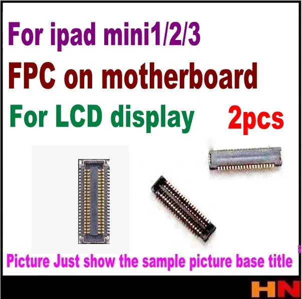 2pcs Display LCD display screen FPC connector on logicboard motherboard ...