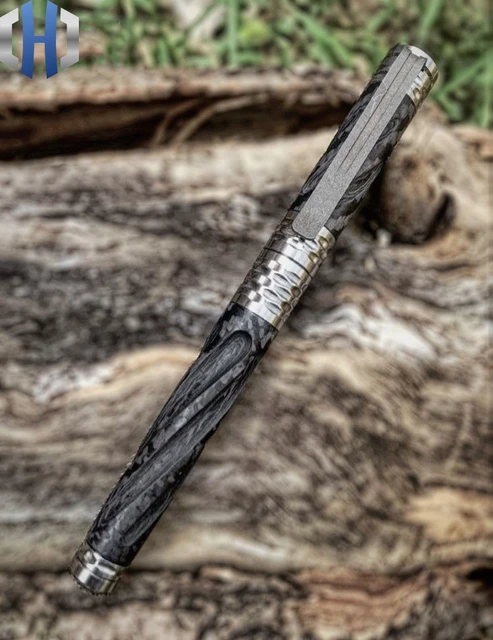 Tactical Pen Carbon Fiber Titanium Alloy Self-defense Defense Pen ...