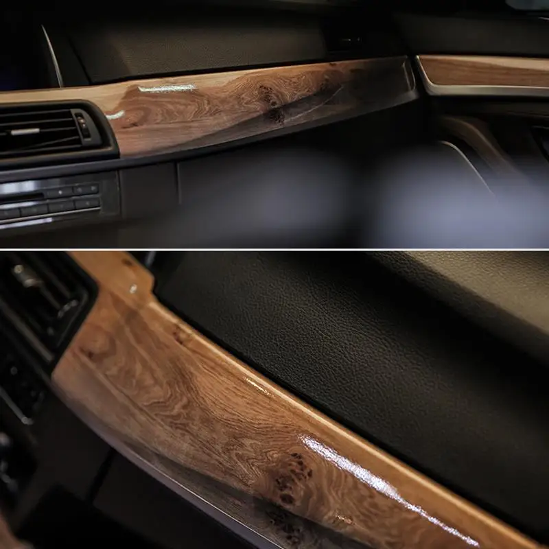 Dark Mahogany Wood Car