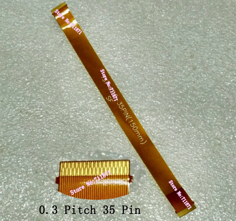 Gold-plated-Type-A-0-3-Pitch-35P-FPC-Cable-Line-150mm-Spacing-0-3mm ...