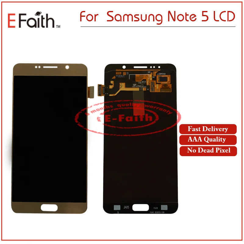 2 PCS For SAMSUNG GALAXY Note 5 N920F N920 LCD Display Touch Screen ...