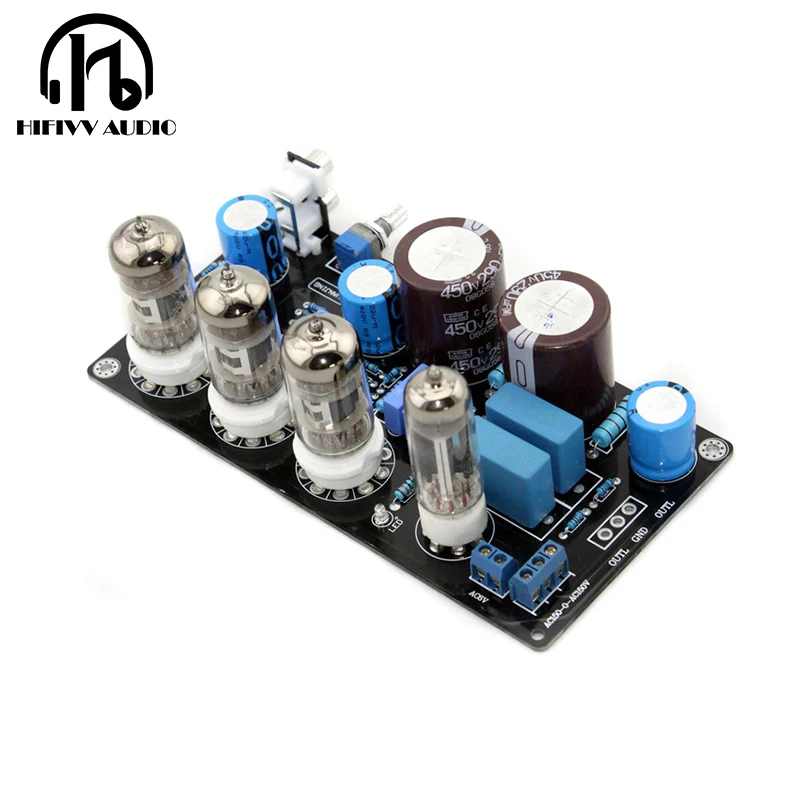 Audio Tube Pre-stage Power Preamplifier Board With 6Z4 6N4 12AX7 HIFI ...