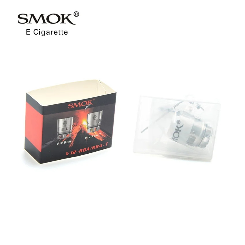 Original SMOK TFV12 Coil V12 RBA Dual Coil Deck V12 RBA T Triple Coil ...