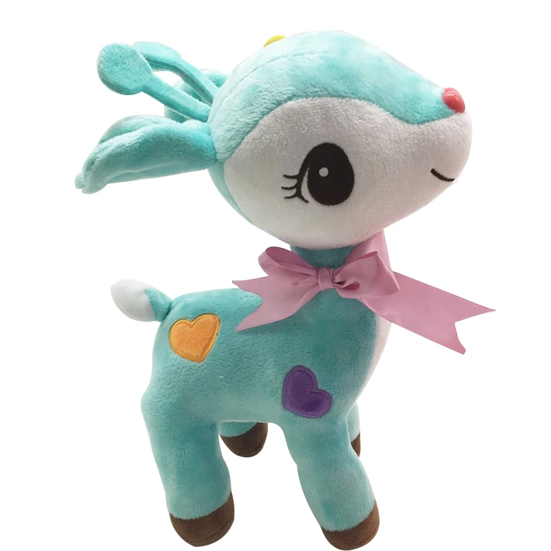 27cm Cartoon Plush Toys Sika Deer Baby Doll Plush Toys Sika Deer Best ...
