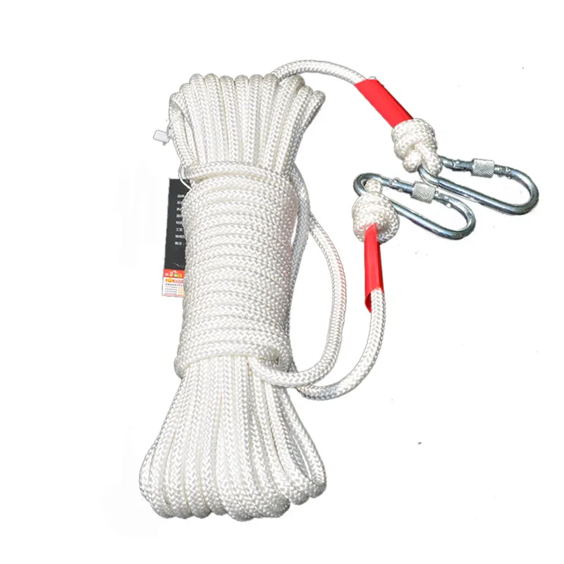 Safety Lifeline Wire Core Flame retardant Safety Rope With Hook Home ...